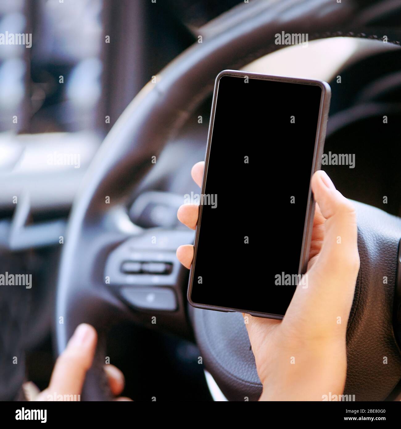 Uber driver cell app hi-res stock photography and images - Alamy