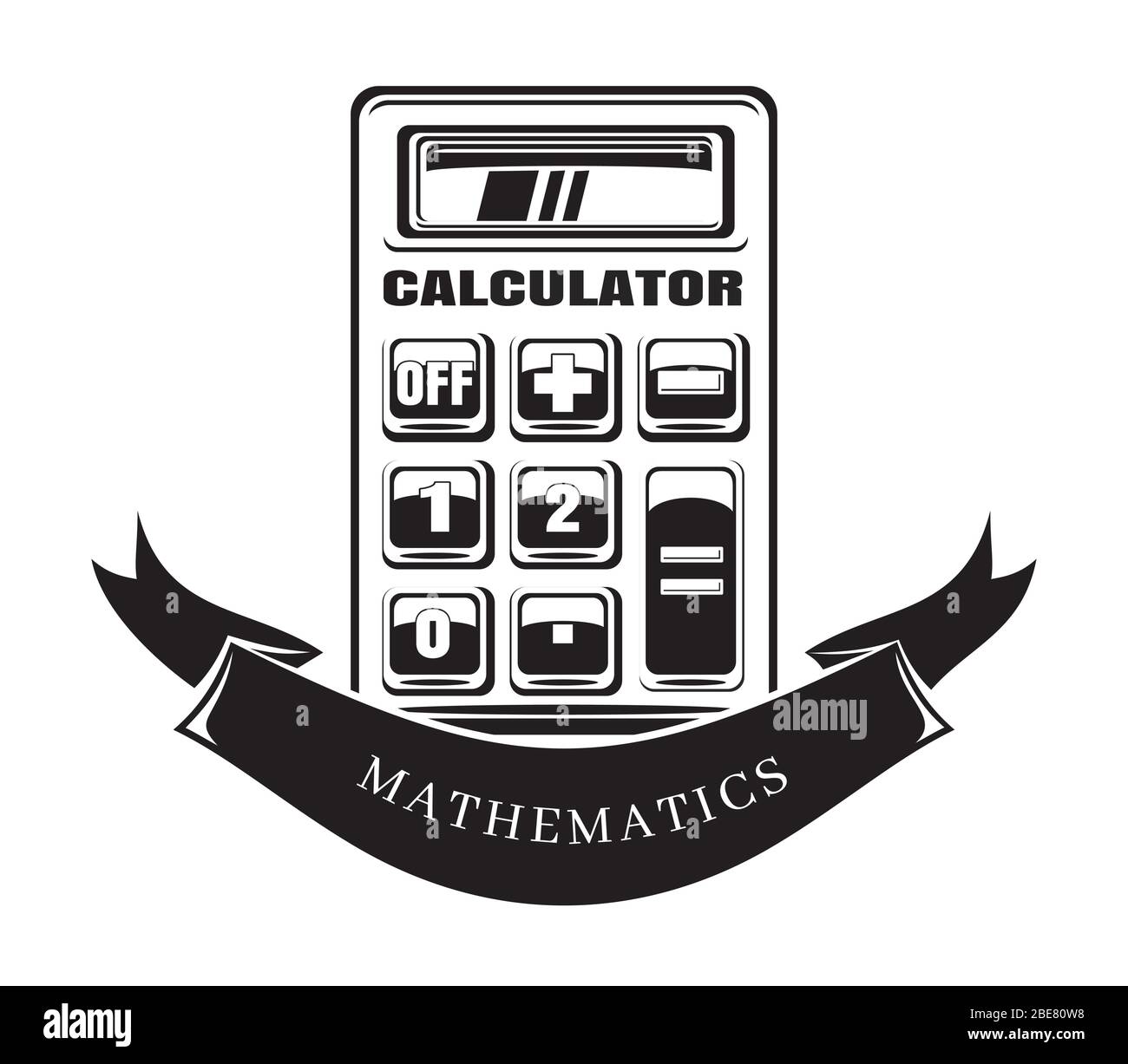Maths text Stock Vector Images - Alamy