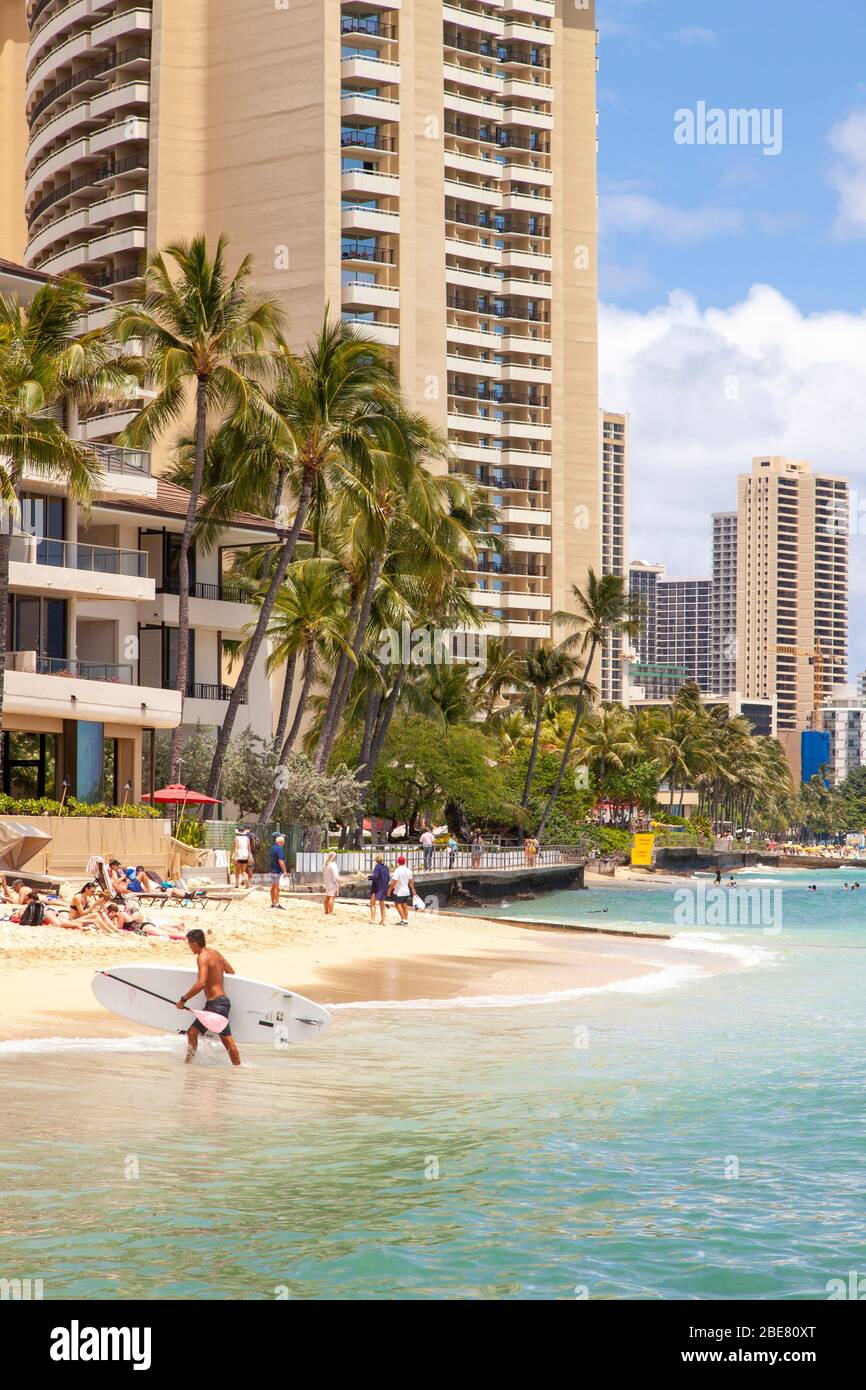 Hawaii beach hi-res stock photography and images - Alamy