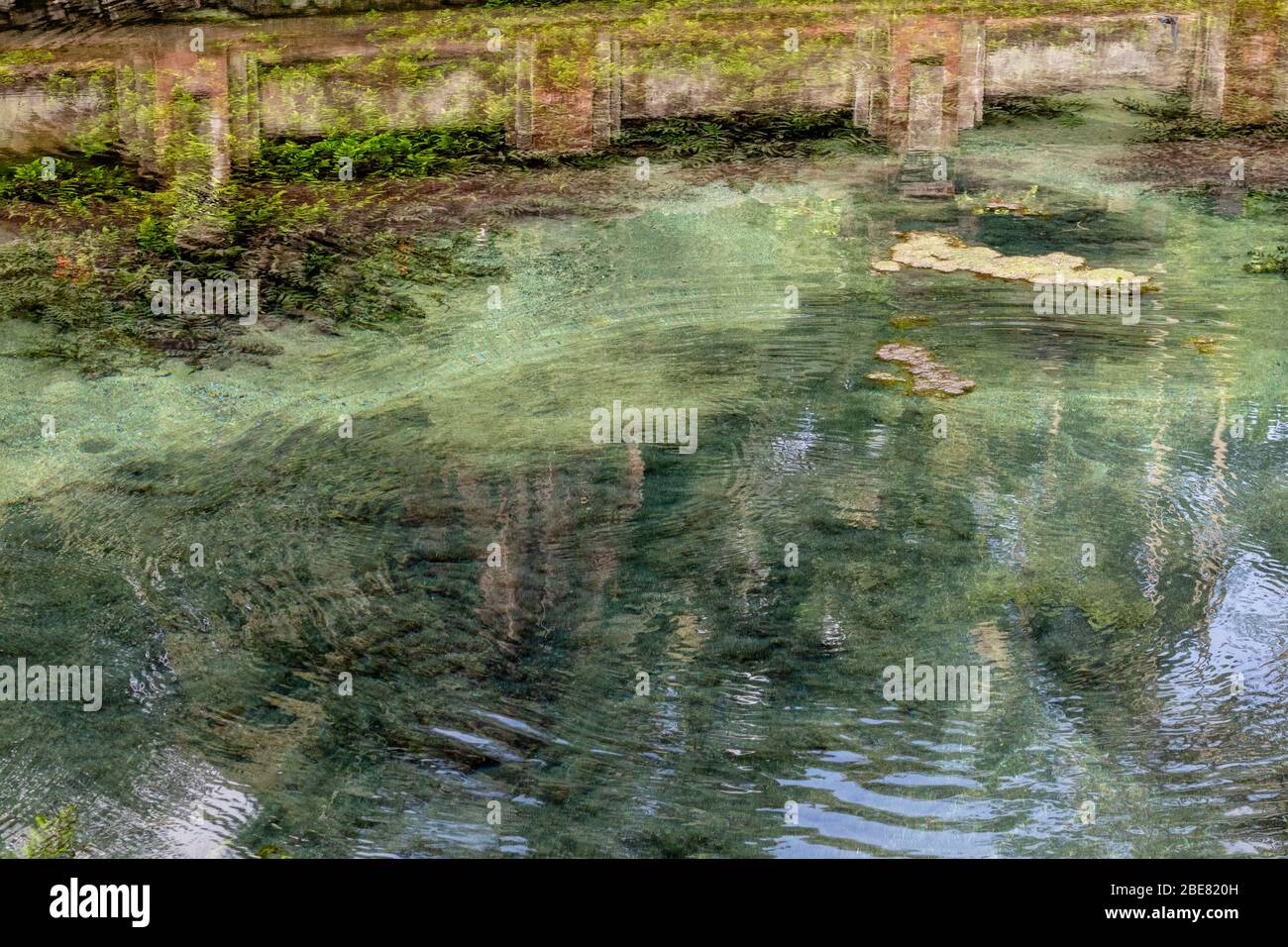 Pure holy water located in Tirta Empul in Bali Stock Photo - Alamy