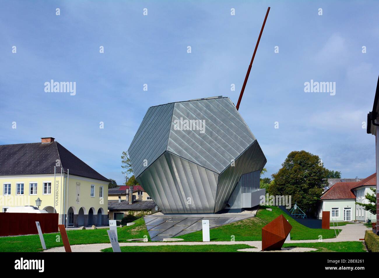 Peuerbach, Austria - October 03, 2015: Accessible sculpture named ...