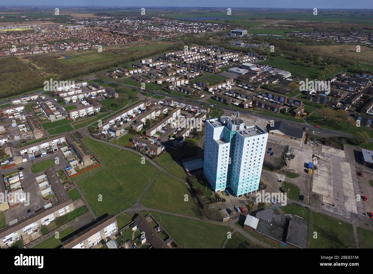 Social housing estate bransholme hull kingston hi-res stock photography ...