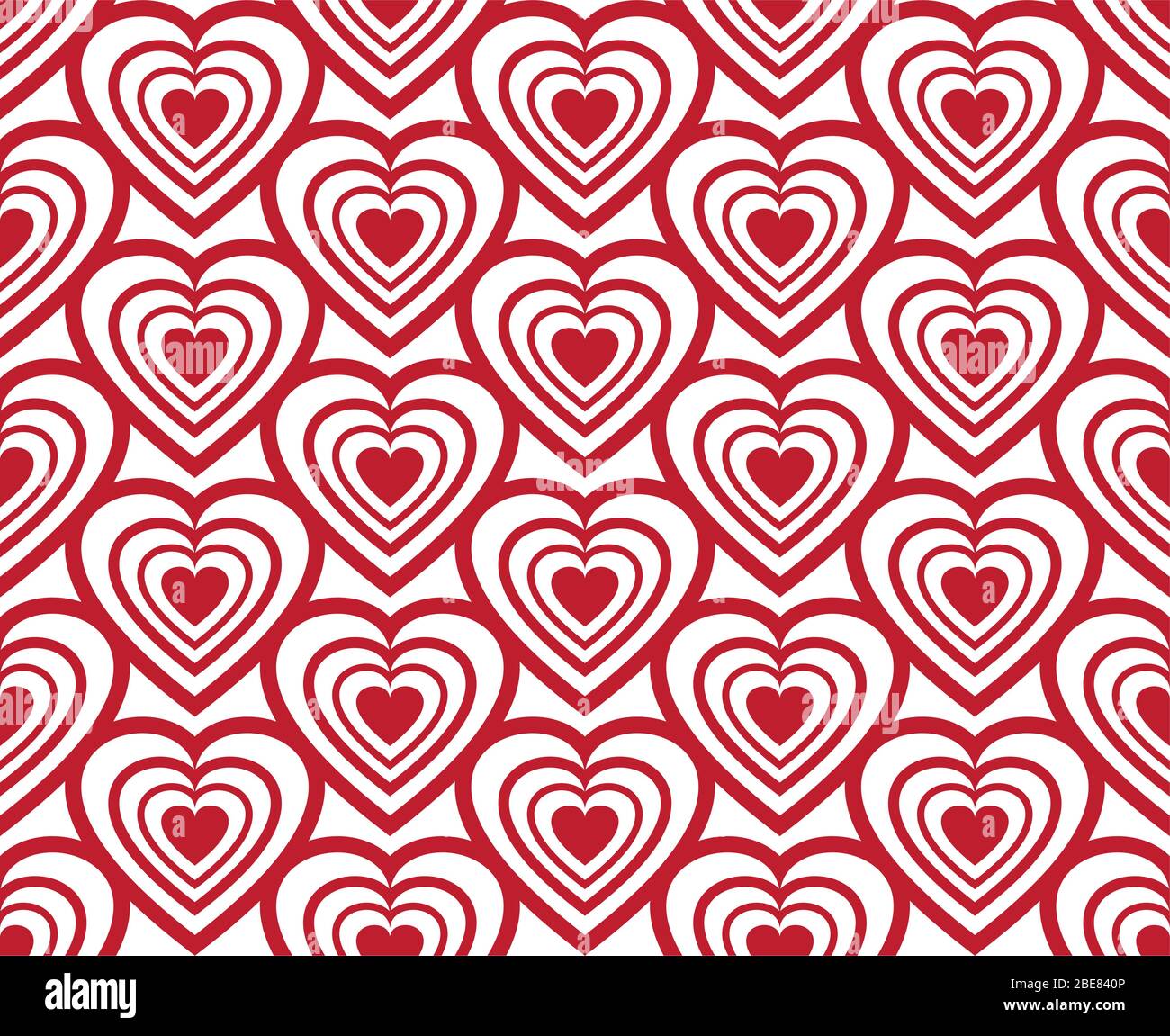 Red heart icon seamless background or texture Stock Vector Image & Art ...