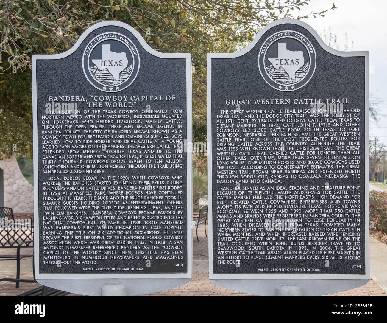 bandera claims to be the cowboy capital of texas in the hill country of ...