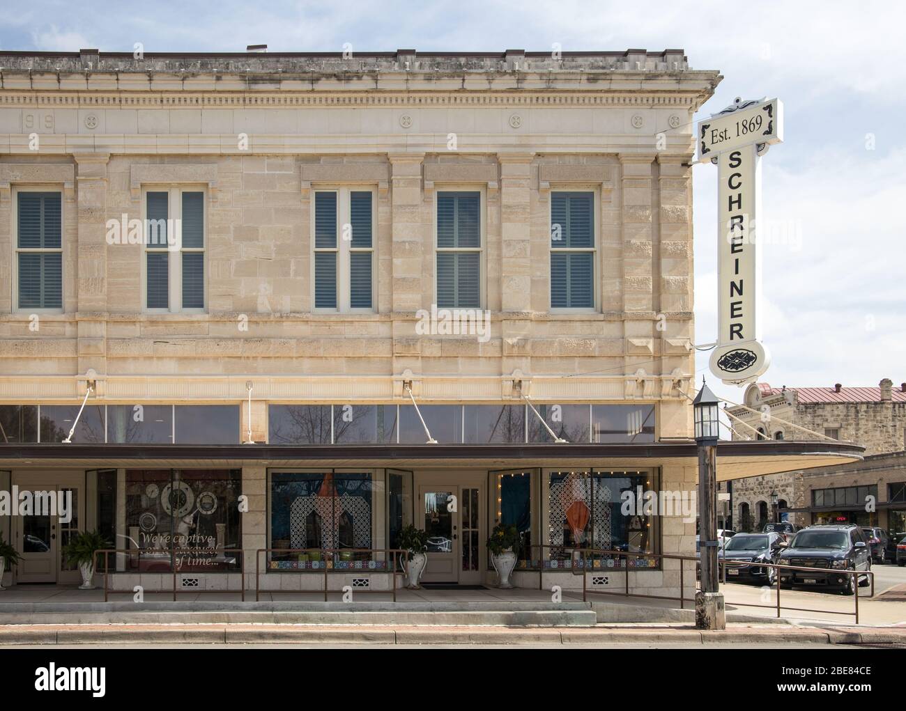 the small hill country town of kerrville texas Stock Photo - Alamy