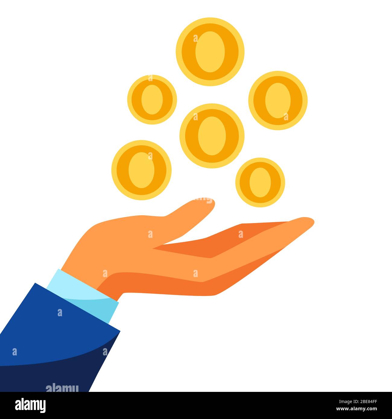 Money hand gesture Stock Vector Images - Alamy