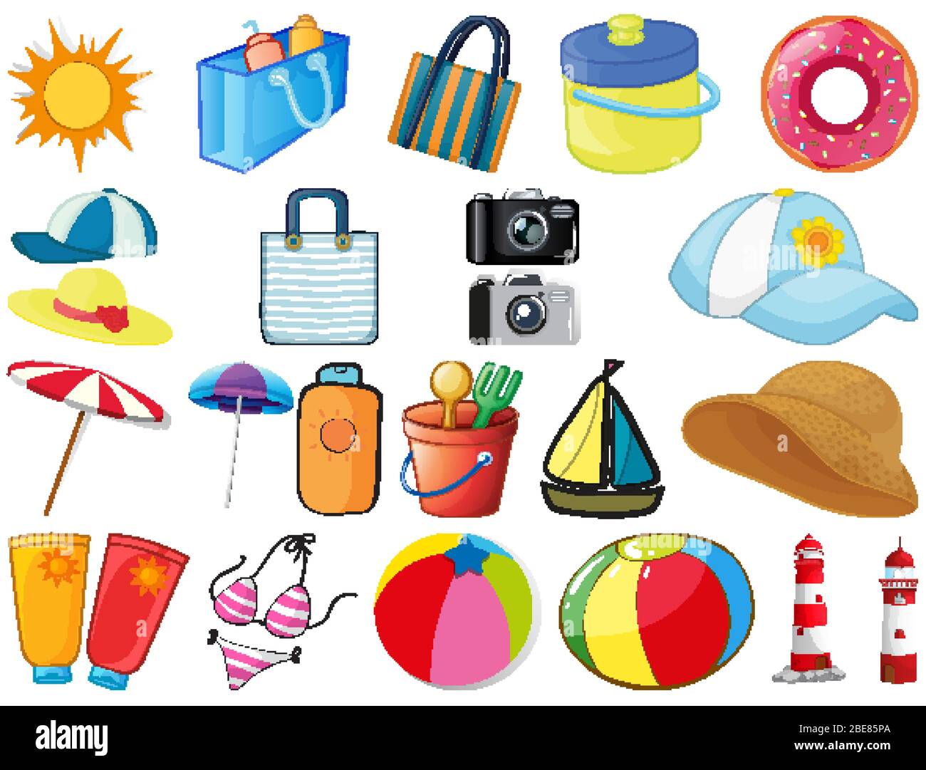 Sun bathing building Stock Vector Images - Alamy