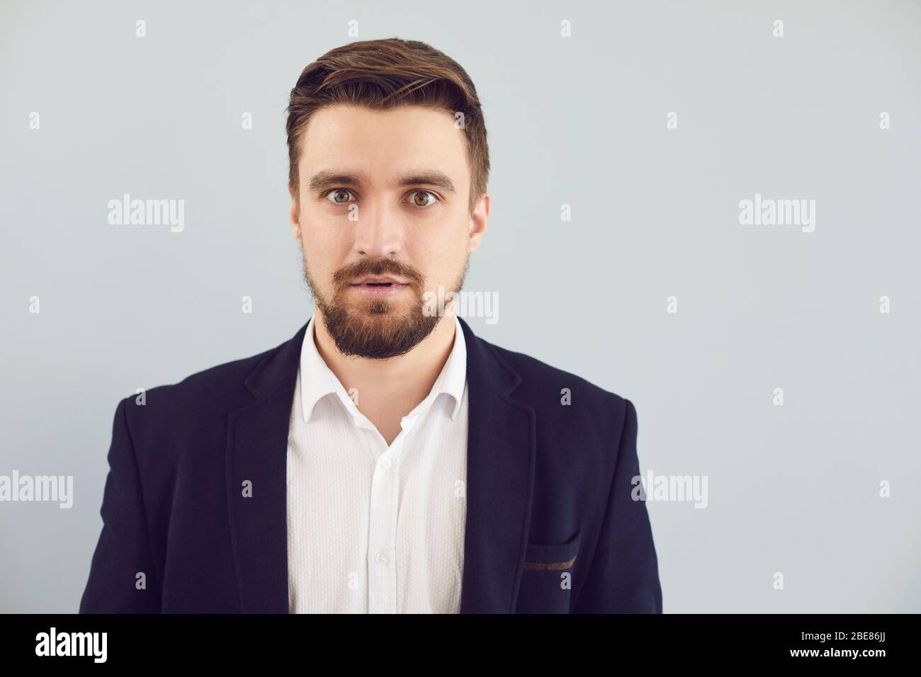 Perplexed human face hi-res stock photography and images - Alamy