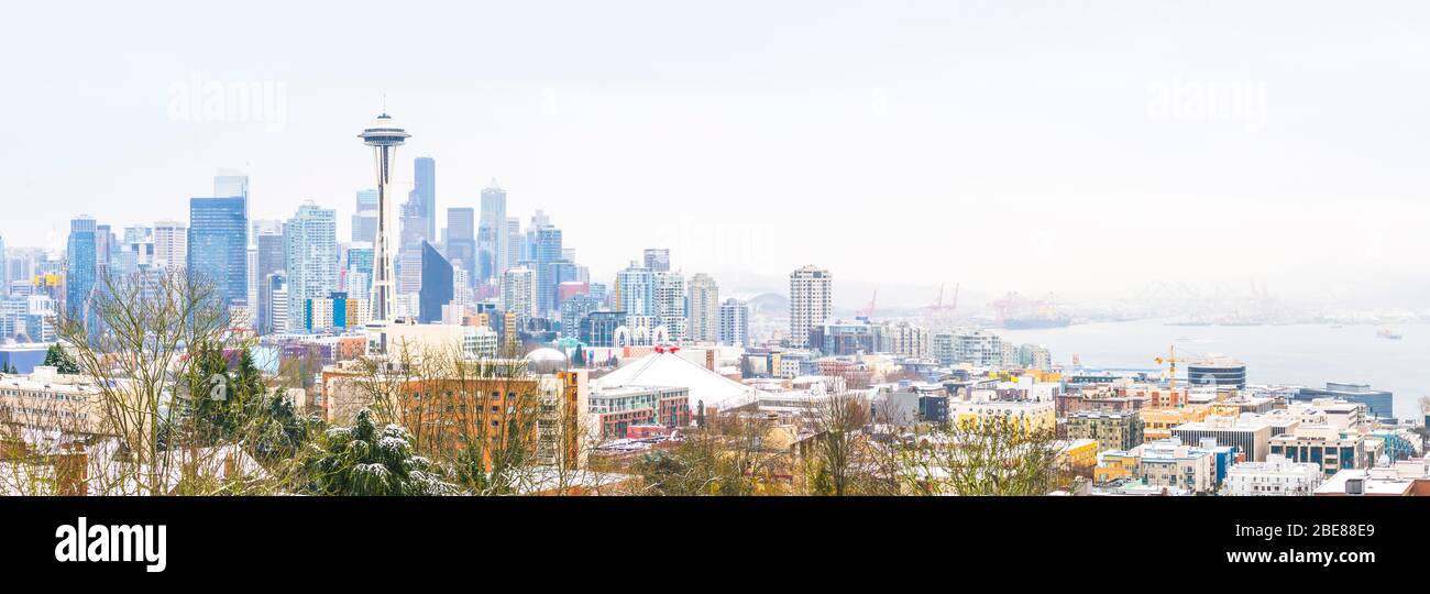 Seattle Winter Skyline