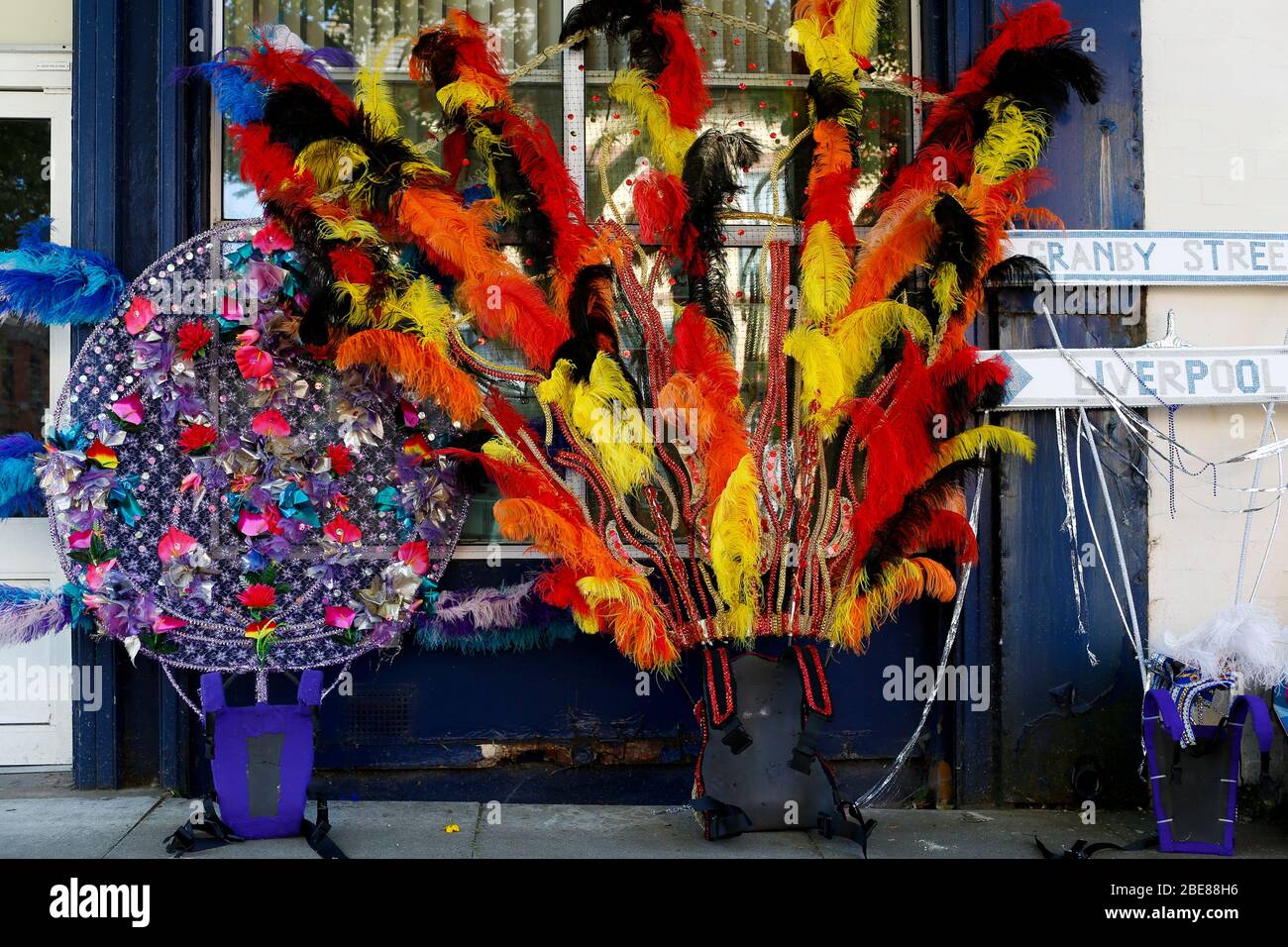 Granby Street in Liverpool, L8, also known as Toxteth has a colorful ...
