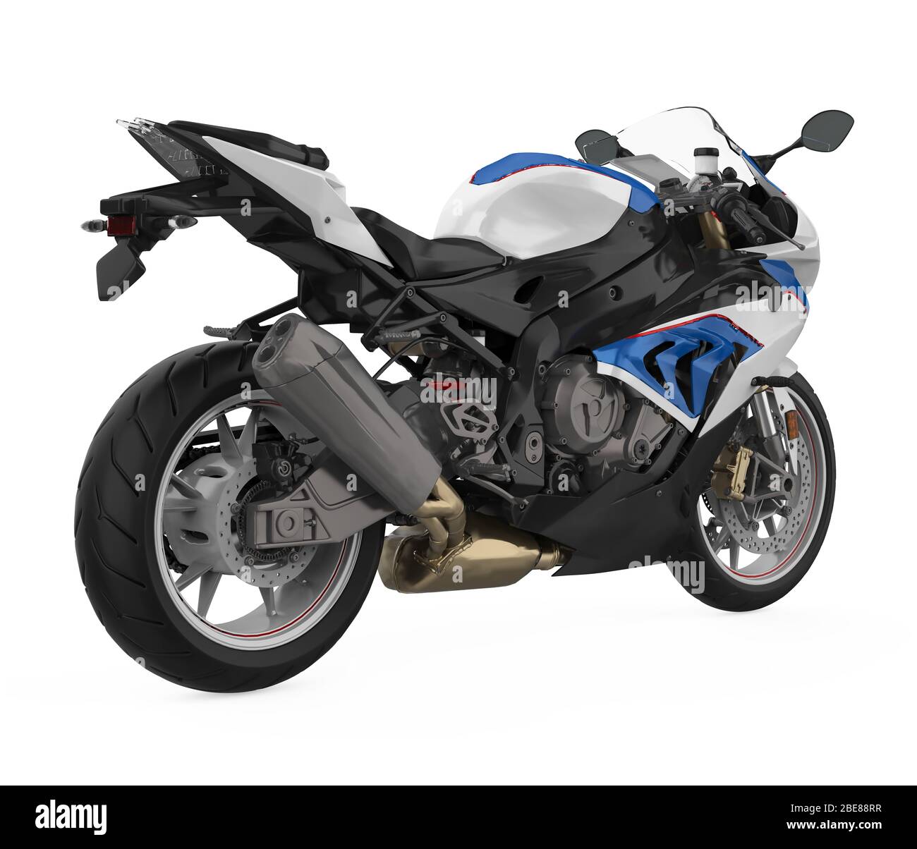 Sport Motorcycle Isolated Stock Photo - Alamy
