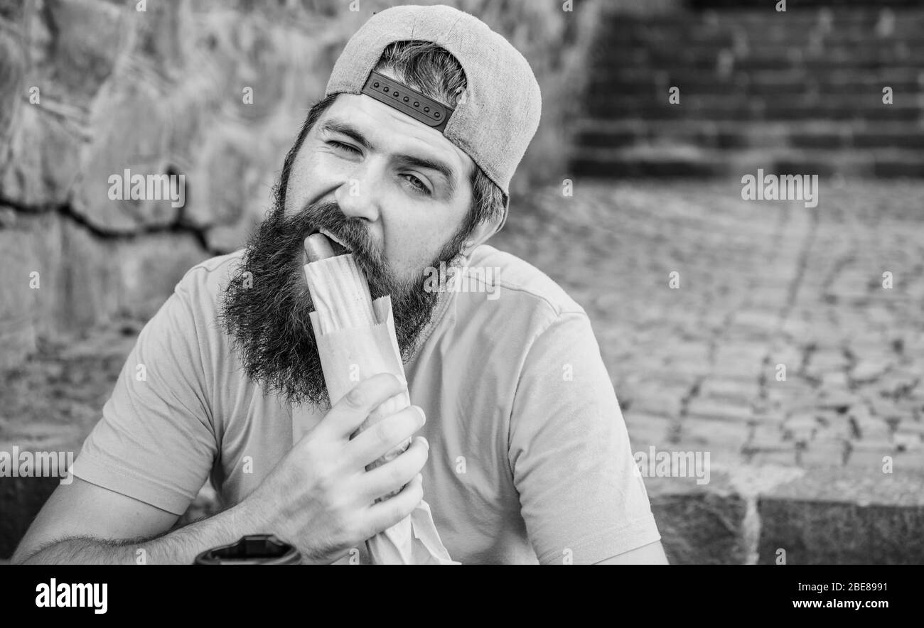 Man eating stairs Black and White Stock Photos & Images - Alamy