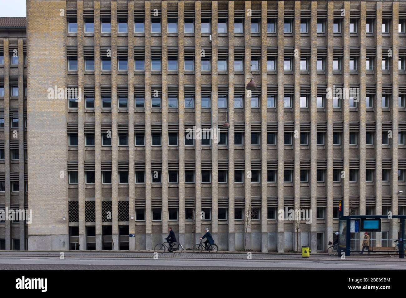 Scandinavian architecture in the office buildings of Copenhagen, the ...