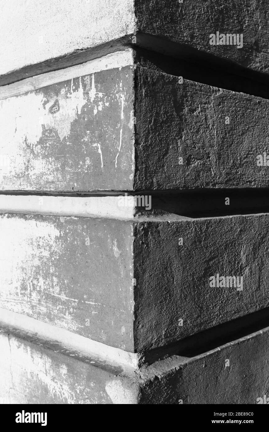 Outer wall vertical lines Black and White Stock Photos & Images - Alamy