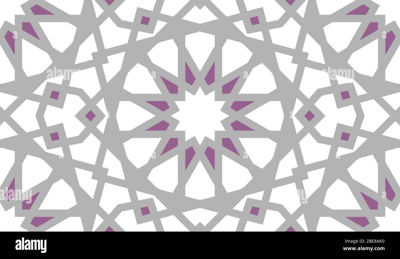 Islamic grid vector pattern Stock Vector Image & Art - Alamy