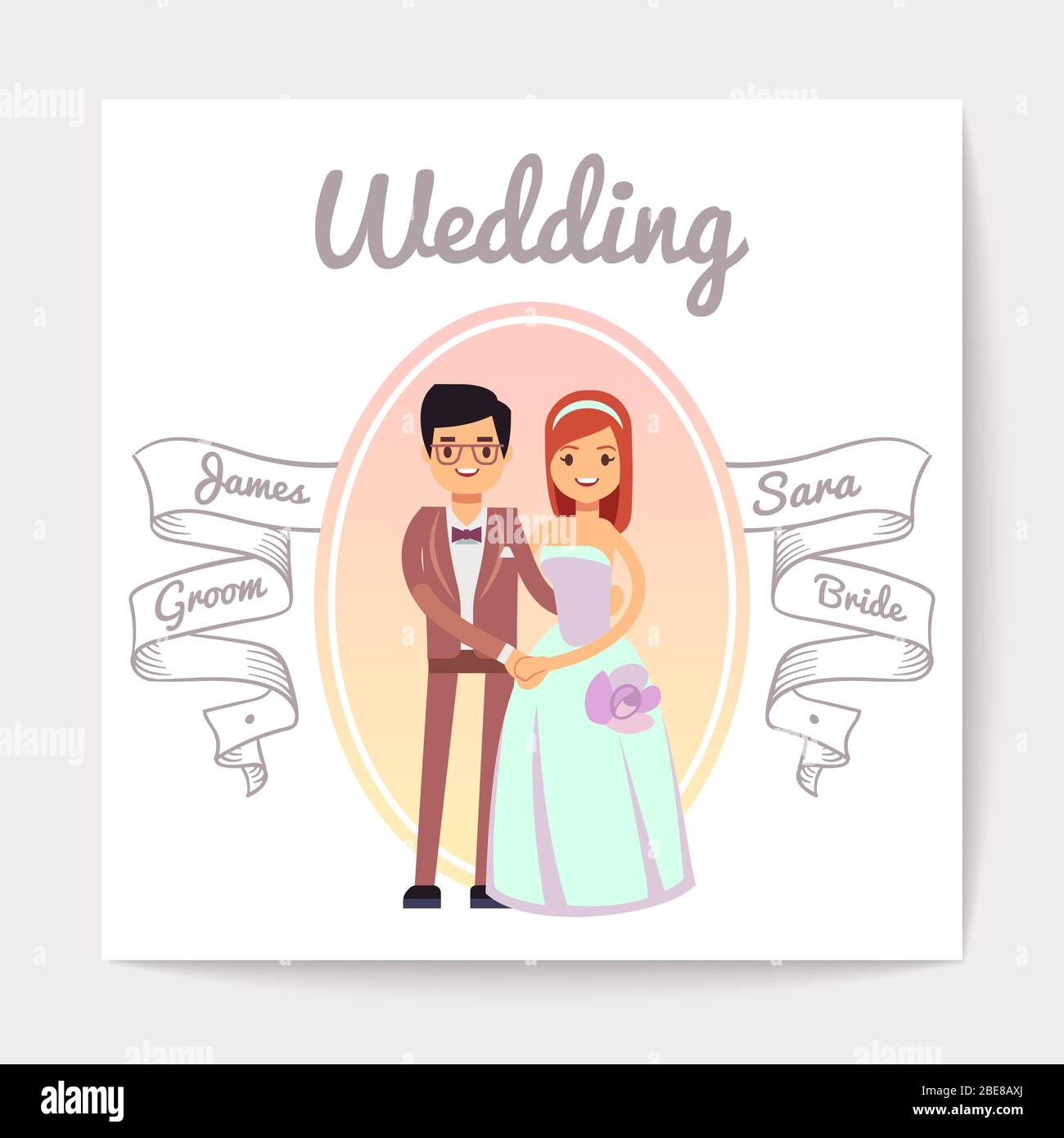 Getting Married Cartoon