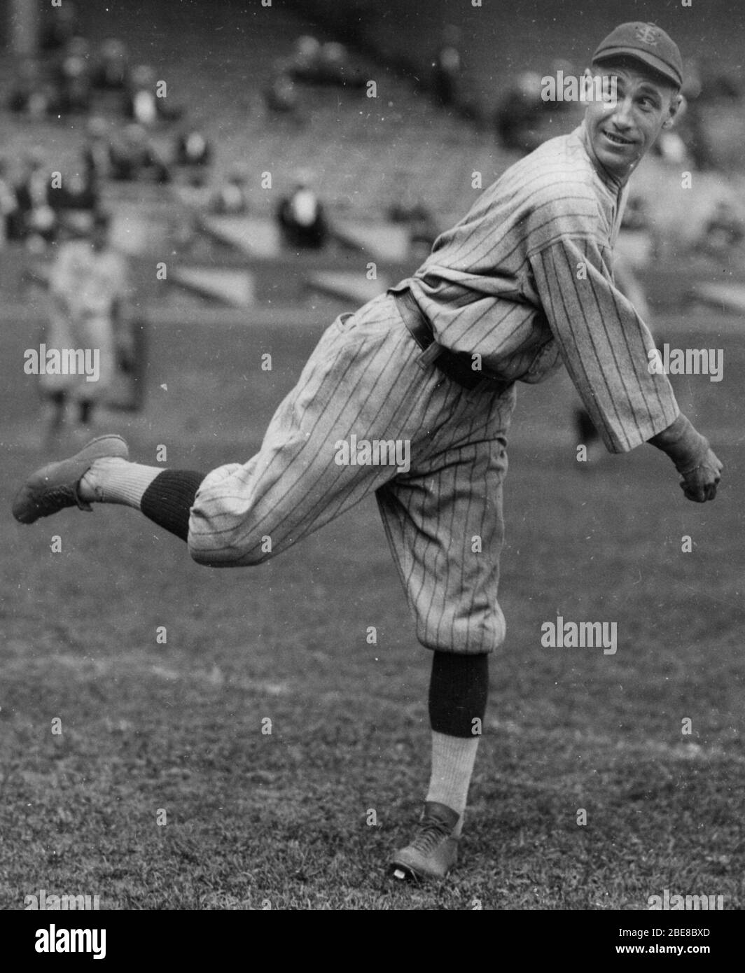 American professional baseball player Black and White Stock Photos ...