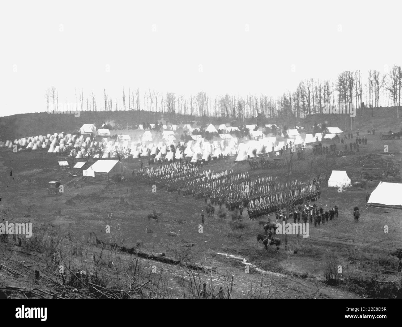 Pennsylvania infantry Black and White Stock Photos & Images - Alamy