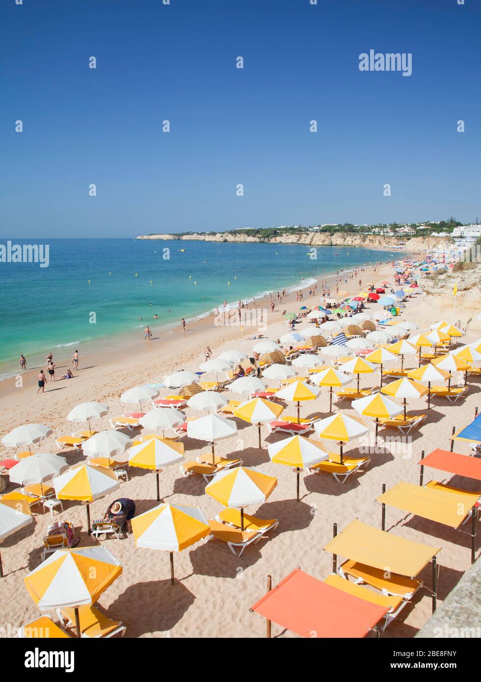 Beach, Armacao de Pera, Algarve, Portugal, Europe Stock Photo - Alamy