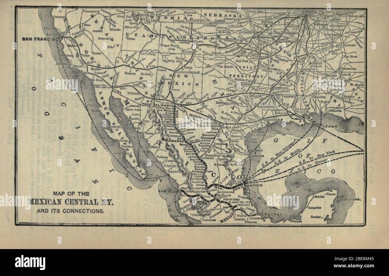 Mexican railroads hi-res stock photography and images - Alamy