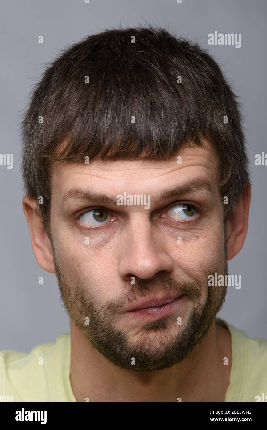 Twisting mouth hi-res stock photography and images - Alamy