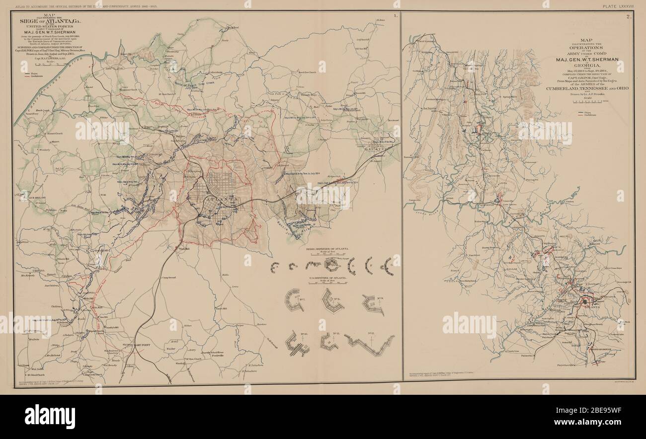 Atlanta campaign hi-res stock photography and images - Alamy
