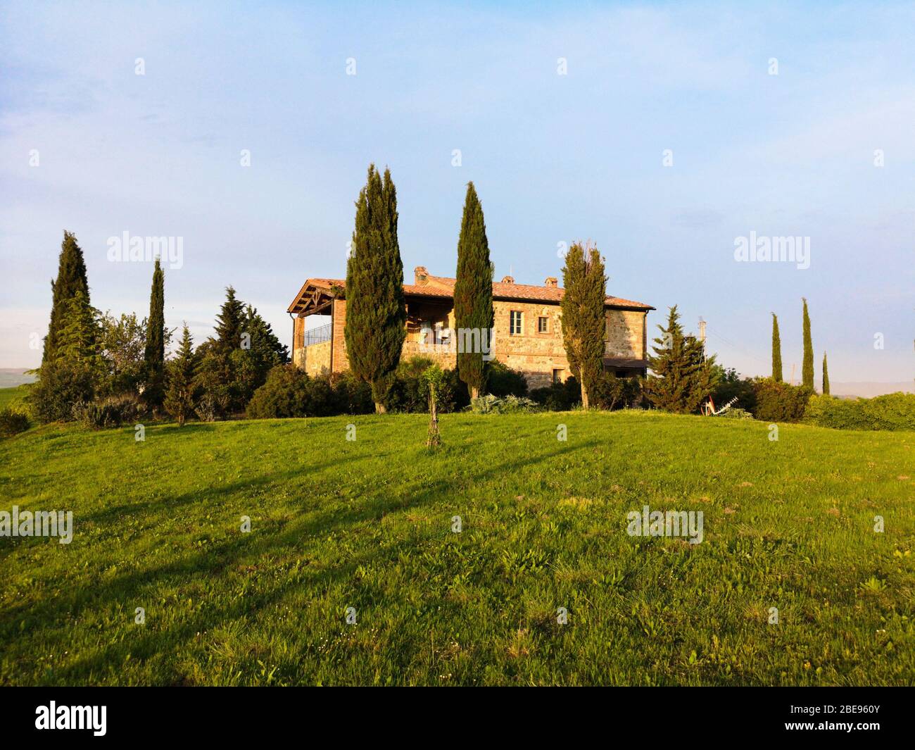 Typical tuscan stone house hi-res stock photography and images - Alamy