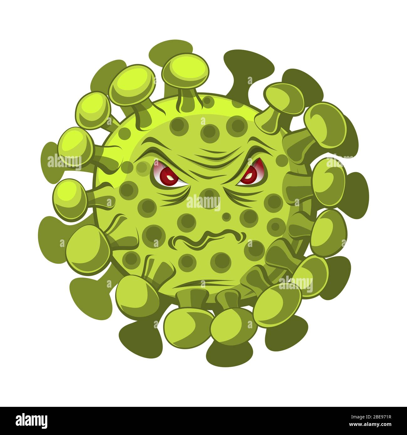 Cartoon coronavirus hi-res stock photography and images - Alamy