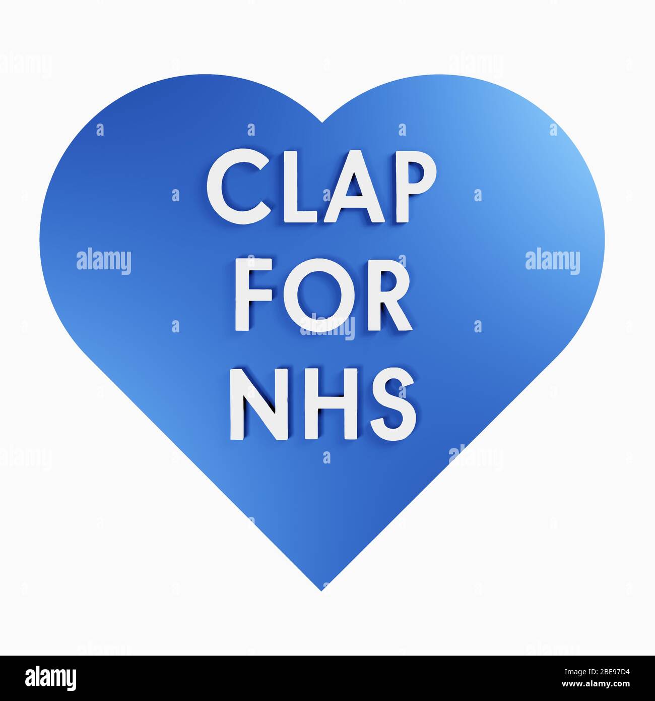 Nhs thank you banner Cut Out Stock Images & Pictures - Alamy
