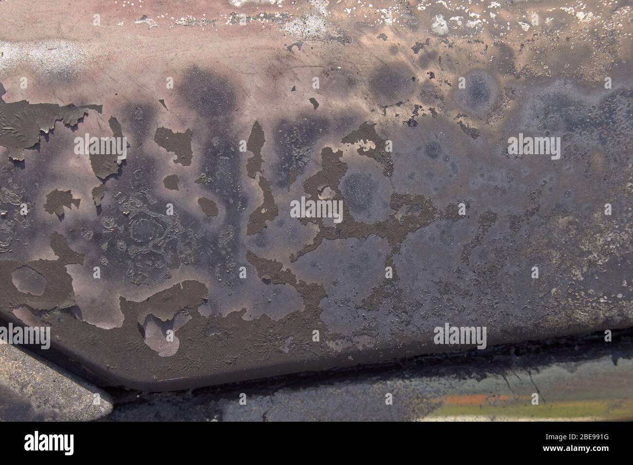 Burnt car texture hi-res stock photography and images - Alamy