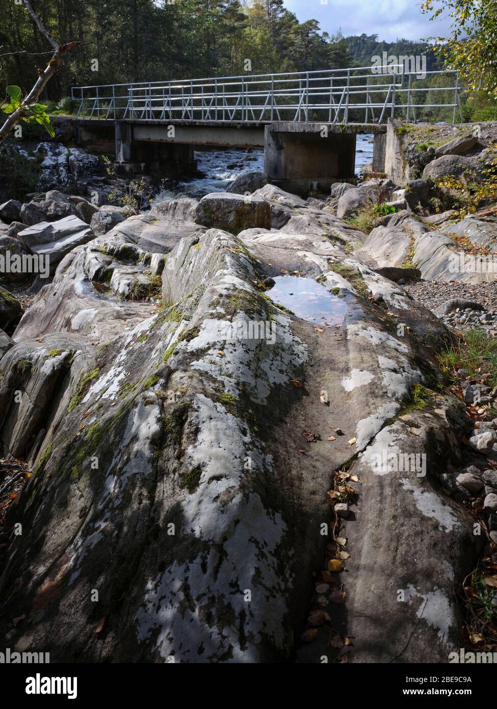Glen Affric, Beauly, Inverness-Shire, Scotland, UK. 24/09/19. By the ...