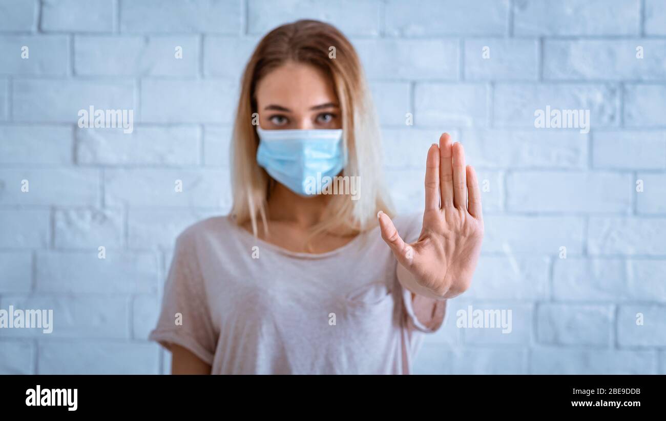 Self quarantine prevention COVID-19. Coronavirus outbreak, panorama ...