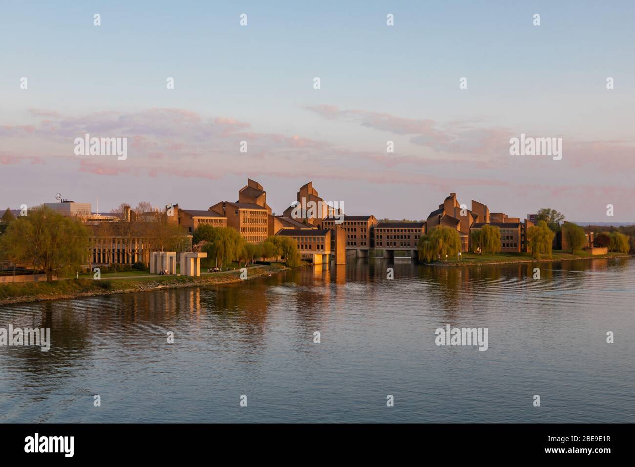 Gouvernement building in Maastricht, the place where the EU and Euro ...