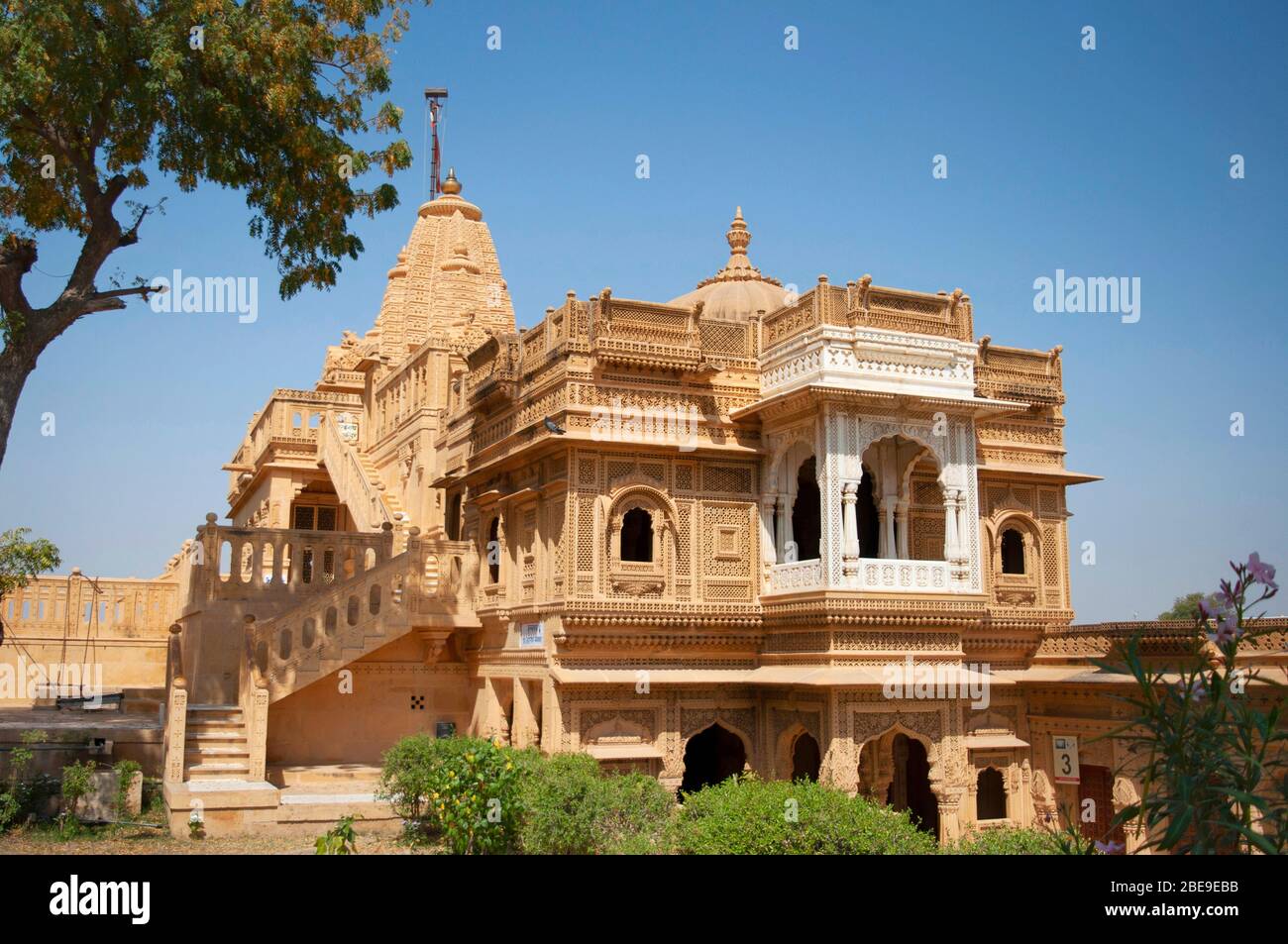 Baba Ramdev ji temple or Mandir, Jaisalmer, Rajasthan, India Stock ...
