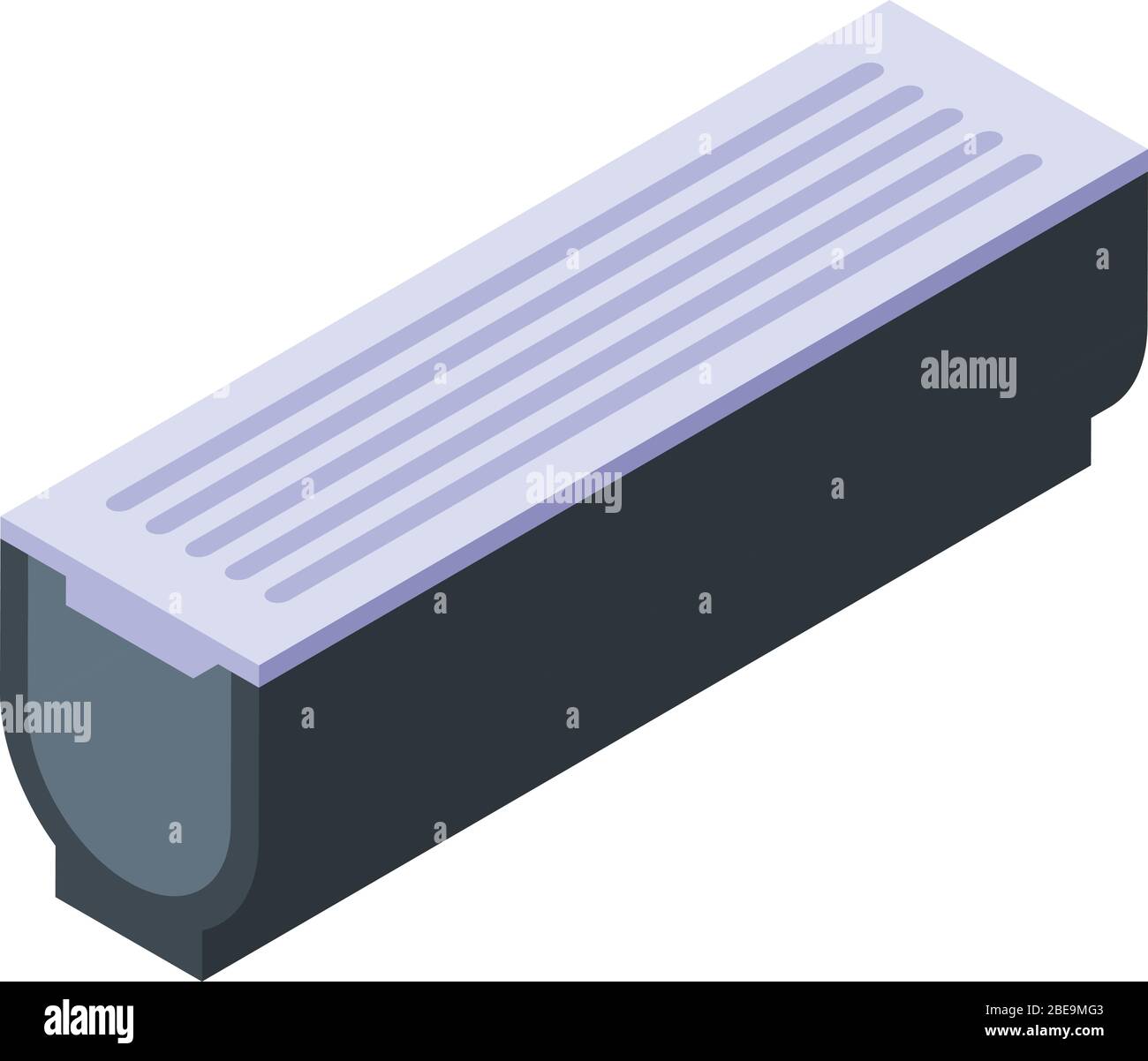 Street gutter icon, isometric style Stock Vector Image & Art - Alamy