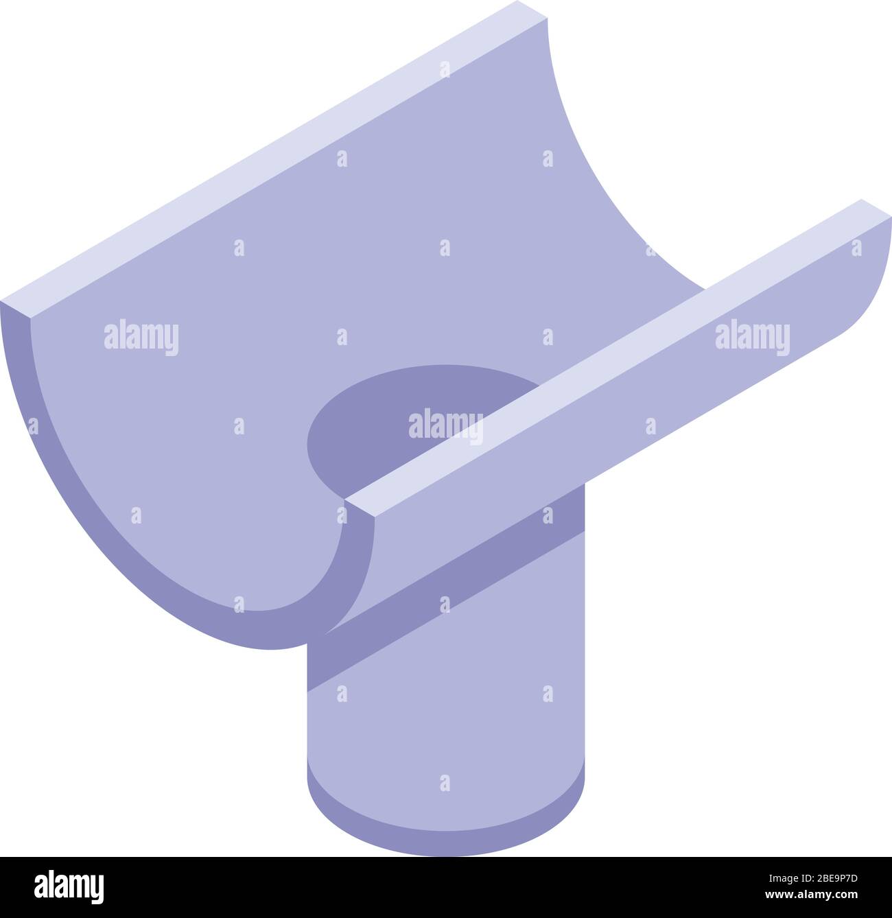 Home rain gutter icon, isometric style Stock Vector Image & Art - Alamy