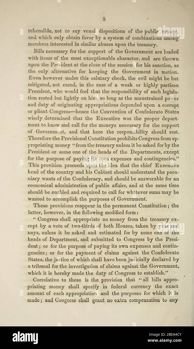 Confederate states constitution hi-res stock photography and images - Alamy