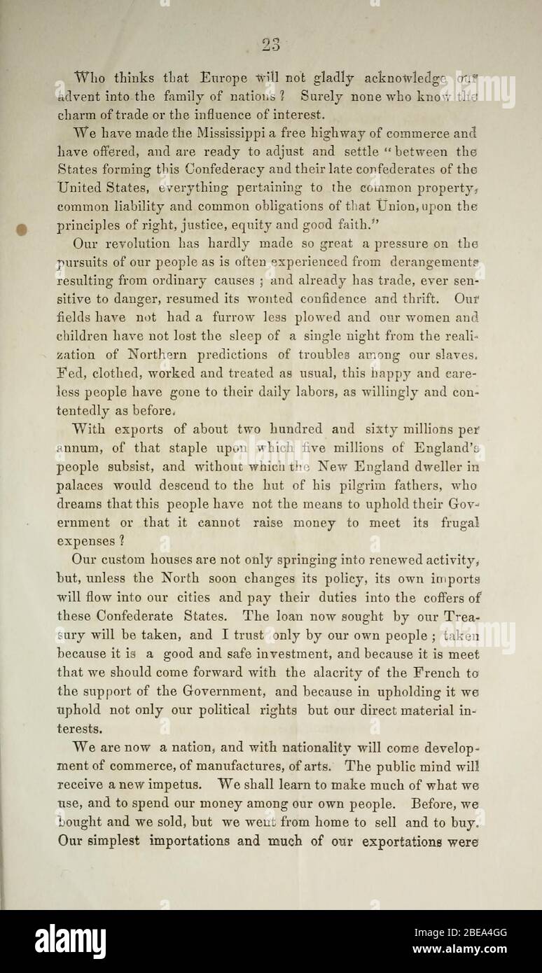 Confederate states constitution hi-res stock photography and images - Alamy