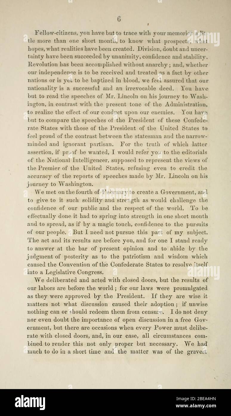 Confederate states constitution hi-res stock photography and images - Alamy