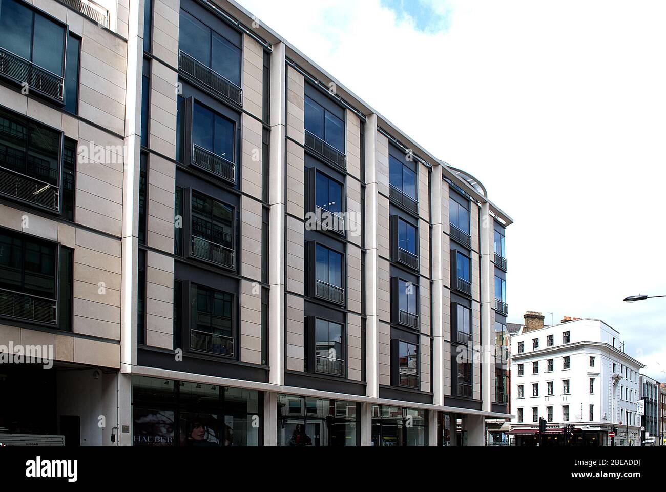 45 Mortimer Street, Fitzrovia, London W1W 8HJ Stock Photo - Alamy
