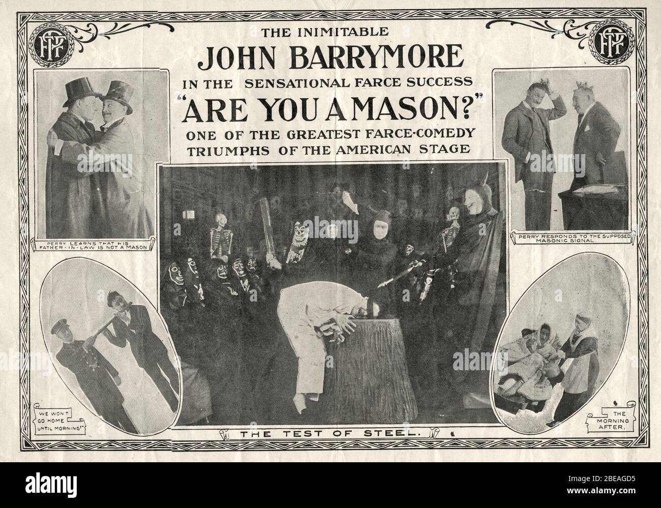 Silent comedy film hi-res stock photography and images - Alamy