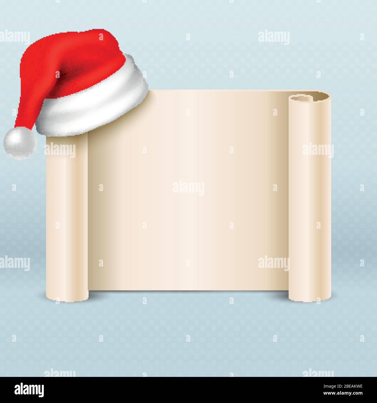 Paper scroll cartoon hi-res stock photography and images - Alamy