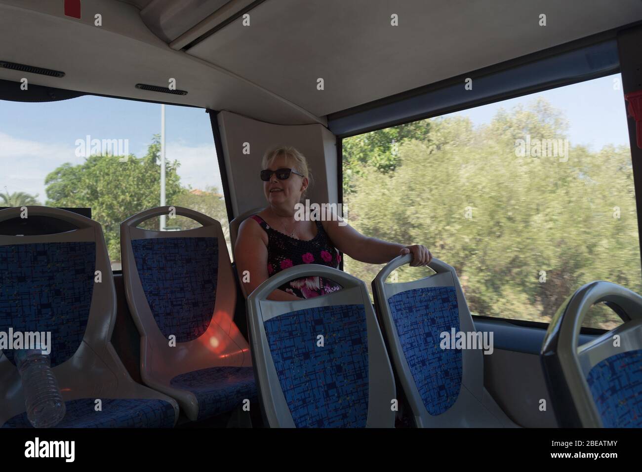 Transport, tourism, road trip and people concept - group of happy ...
