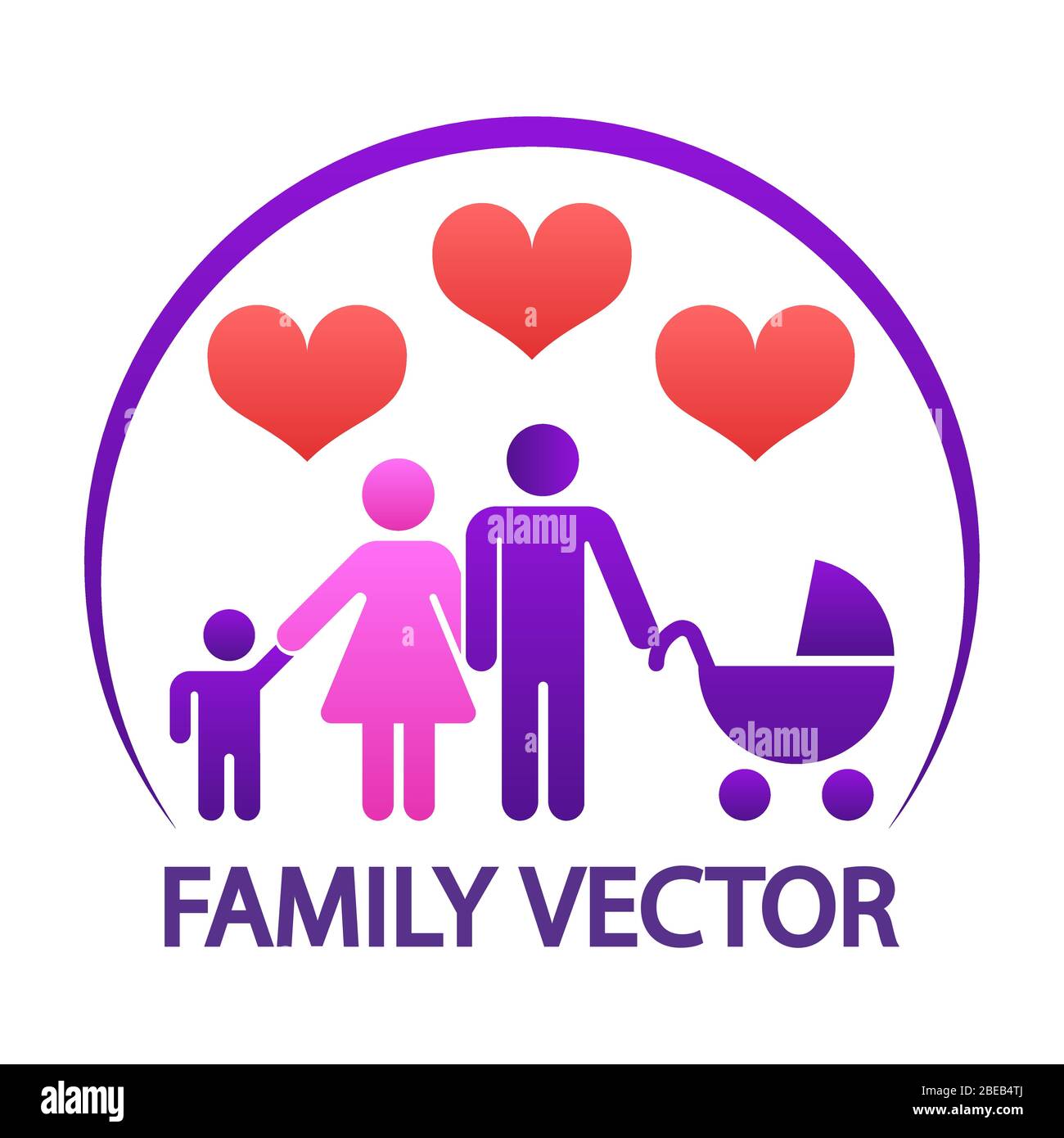 Family emblem hi-res stock photography and images - Alamy