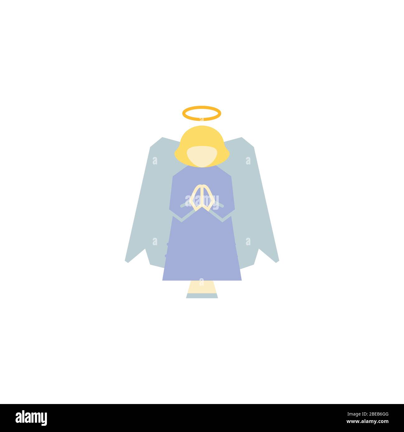 Holy angel icon cartoon Stock Vector Images - Alamy