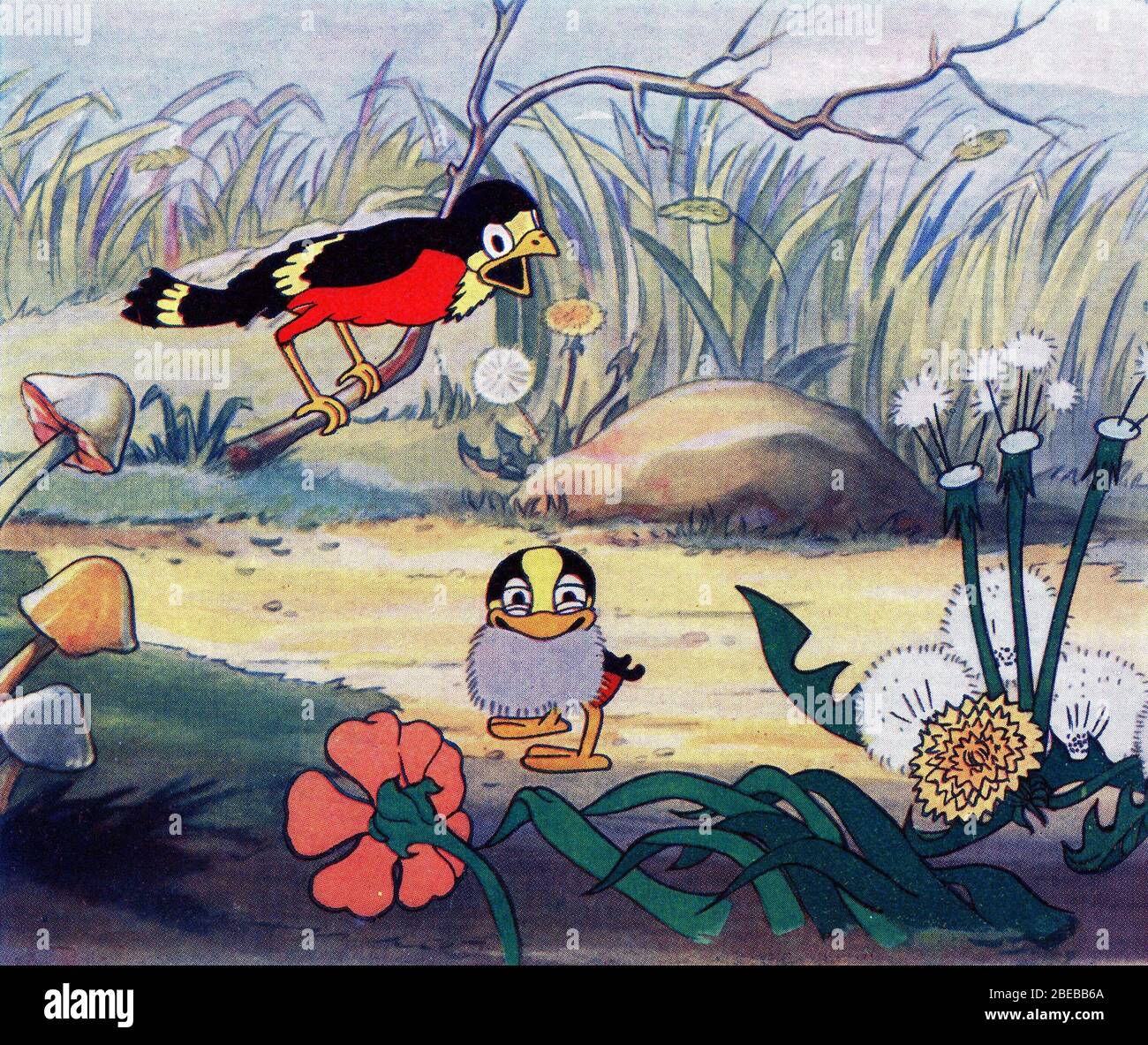 Disney Cartoon Birds