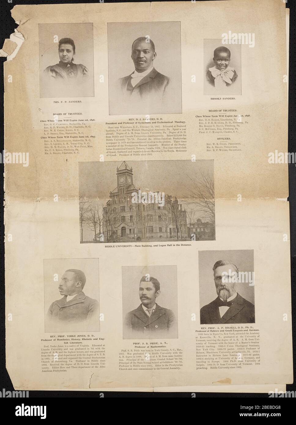 Biddle university hi-res stock photography and images - Alamy