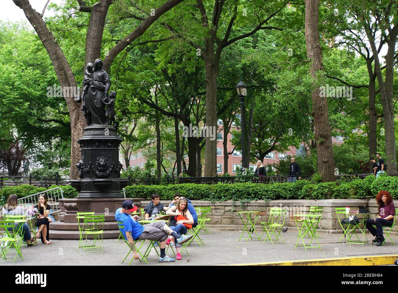 James Fountain im Union Square Park, New York City, USA Stock Photo - Alamy