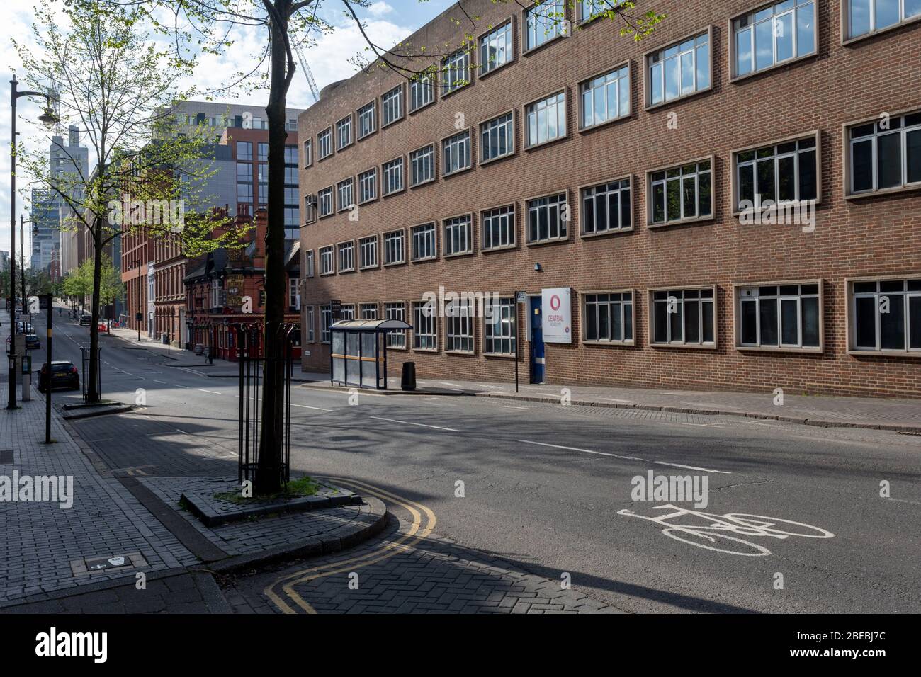 Newhall Street, Birmingham city centre, UK Stock Photo - Alamy