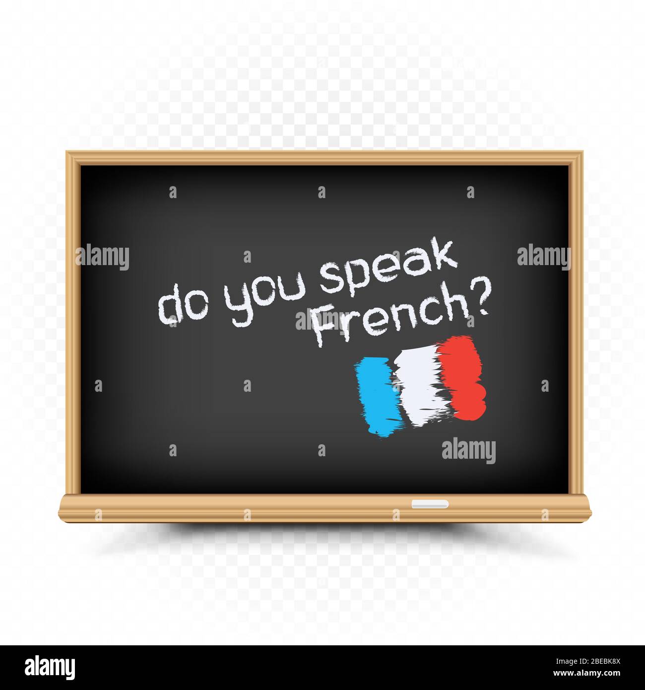Classroom french blackboard Stock Vector Images - Alamy